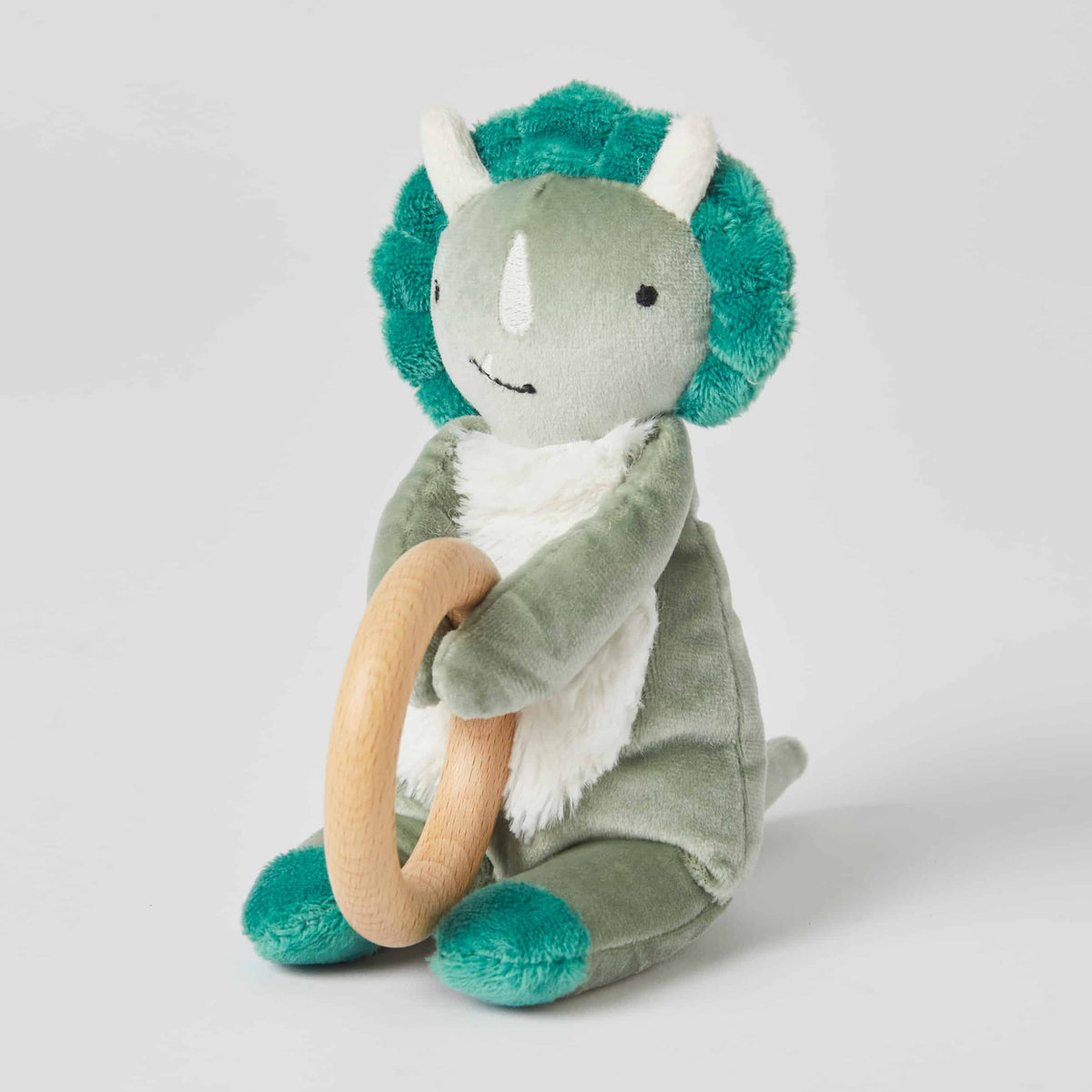 Plush Teether Toy - Theo Dinosaur – No. 5 Design