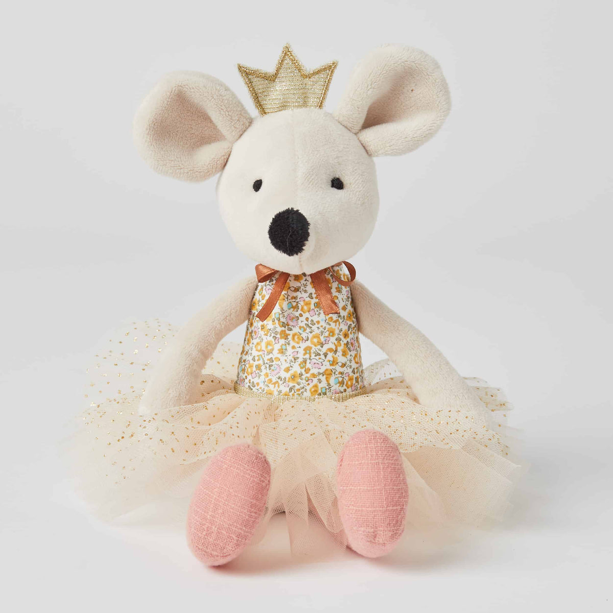 Olive Mouse Princess- Soft Toy – No. 5 Design